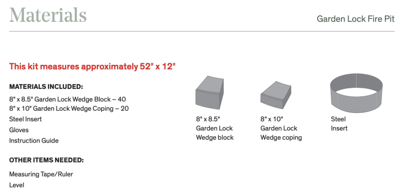 Home / Our Products / Patio Slabs / Garden Lock Fire Pit